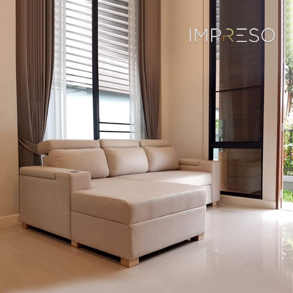 ชุดรอนด้า RONDA 3 SEAT โซฟา L-shape โซฟาเบด - IMPRESODECOR